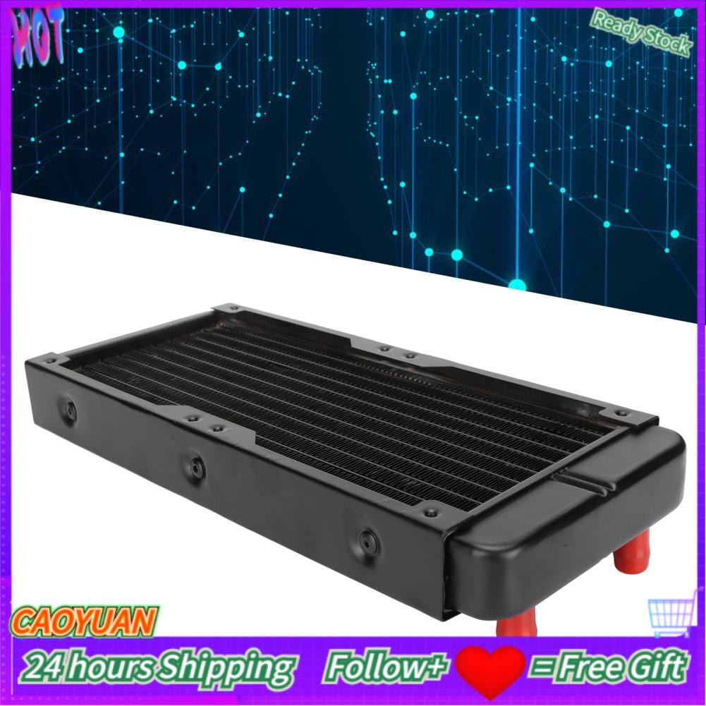Caoyuanstore Mini CPU Aluminum Radiators Heat Exchanger Pc Cooling ...