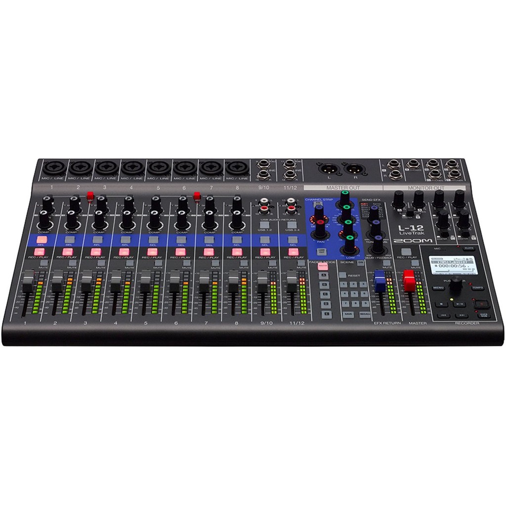 ZOOM Digital Mixer and Recorder Series: Versatile Multi-Channel Audio ...