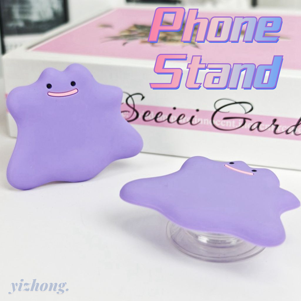 Universal Phone Stand Creative Ditto Monster Pokemon Pattern Foldable ...