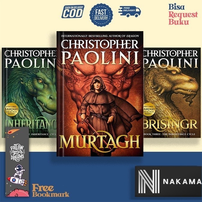 The Inheritance Cycle series by Christopher Paoni by Eragon | Shopee ...