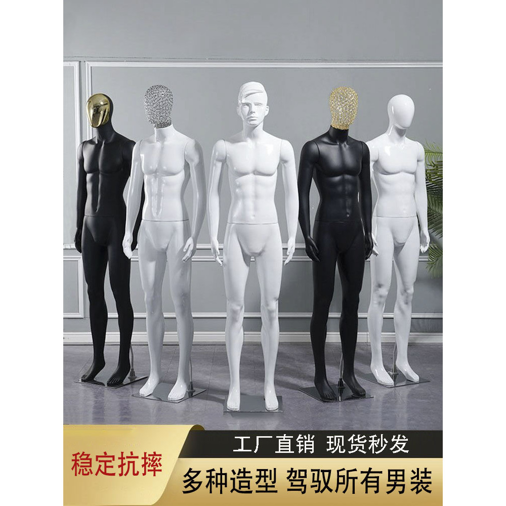 Model Male Props Human Body Full Body Dummy Plastic Mannequin Men's ...