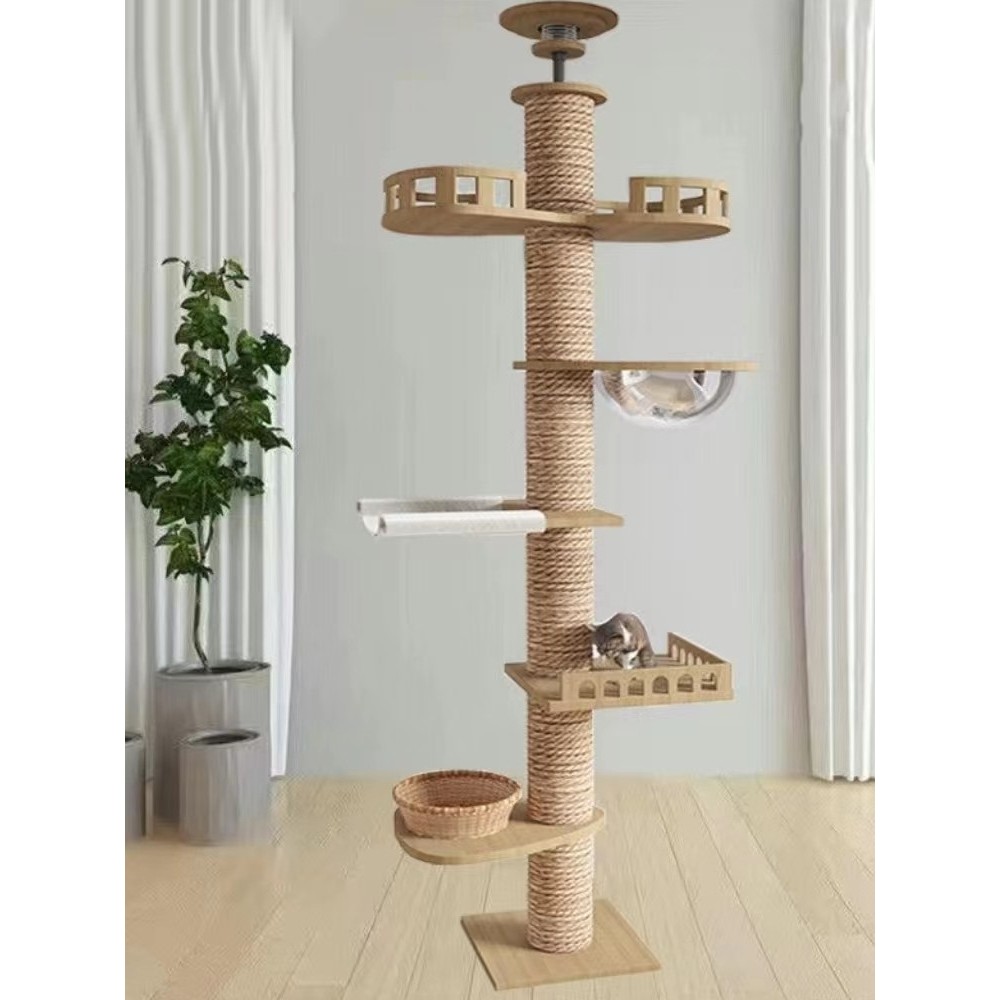 Cat Climbing Frame Sky Pillar Space Capsule Cat House Cat Tree ...
