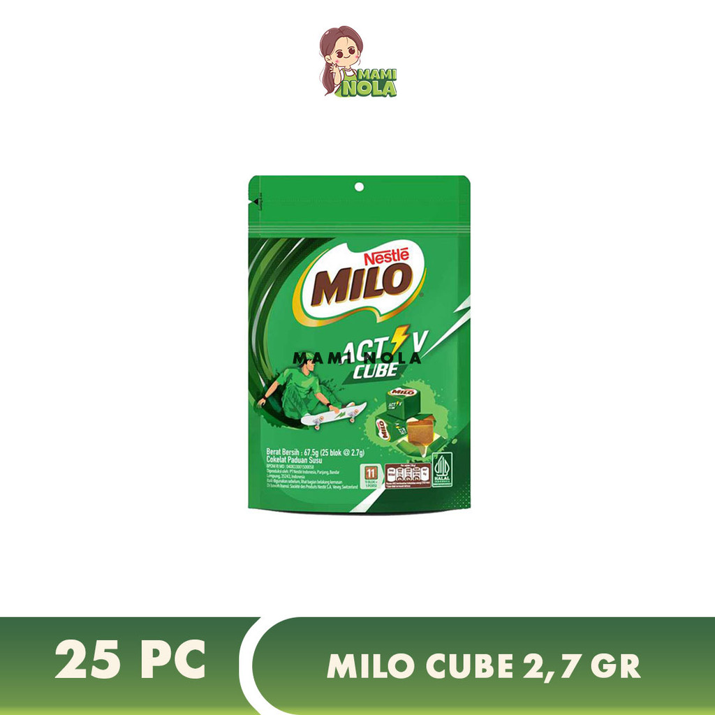 Milo Energy Cube Activ 2,7gr x 25 pc | Shopee Philippines
