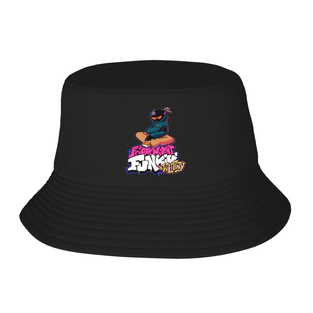 Fnf Whitty Friday Night Funkin Game Fisherman's Hat Bucket Hat | Shopee ...