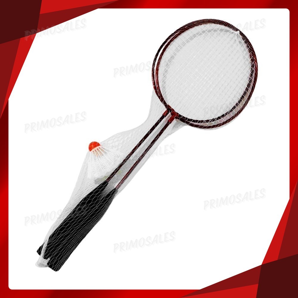 NB Standard Badminton Racket Set – Featuring Nylon Shuttlecock for Fun ...