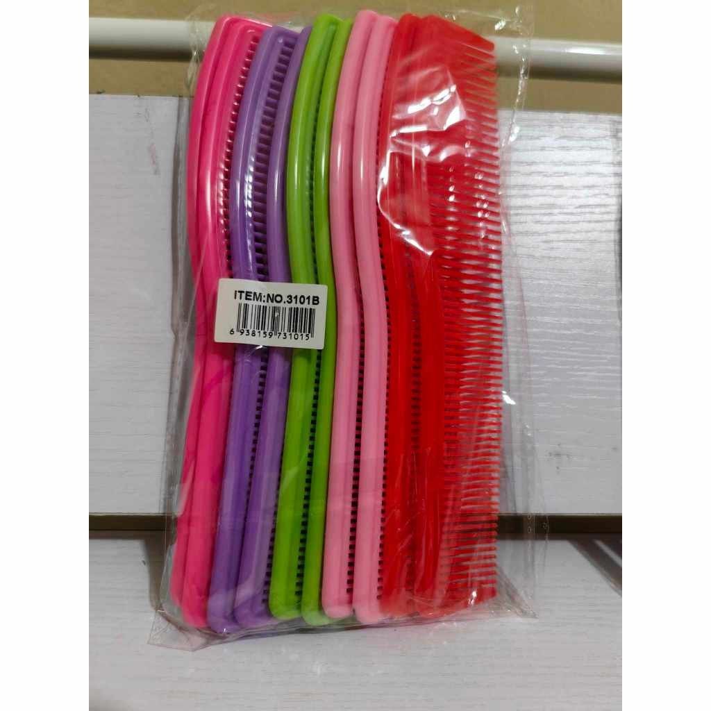12pcs Suklay Colored Plastic Comb aUnisex Assorted Colors | Shopee ...