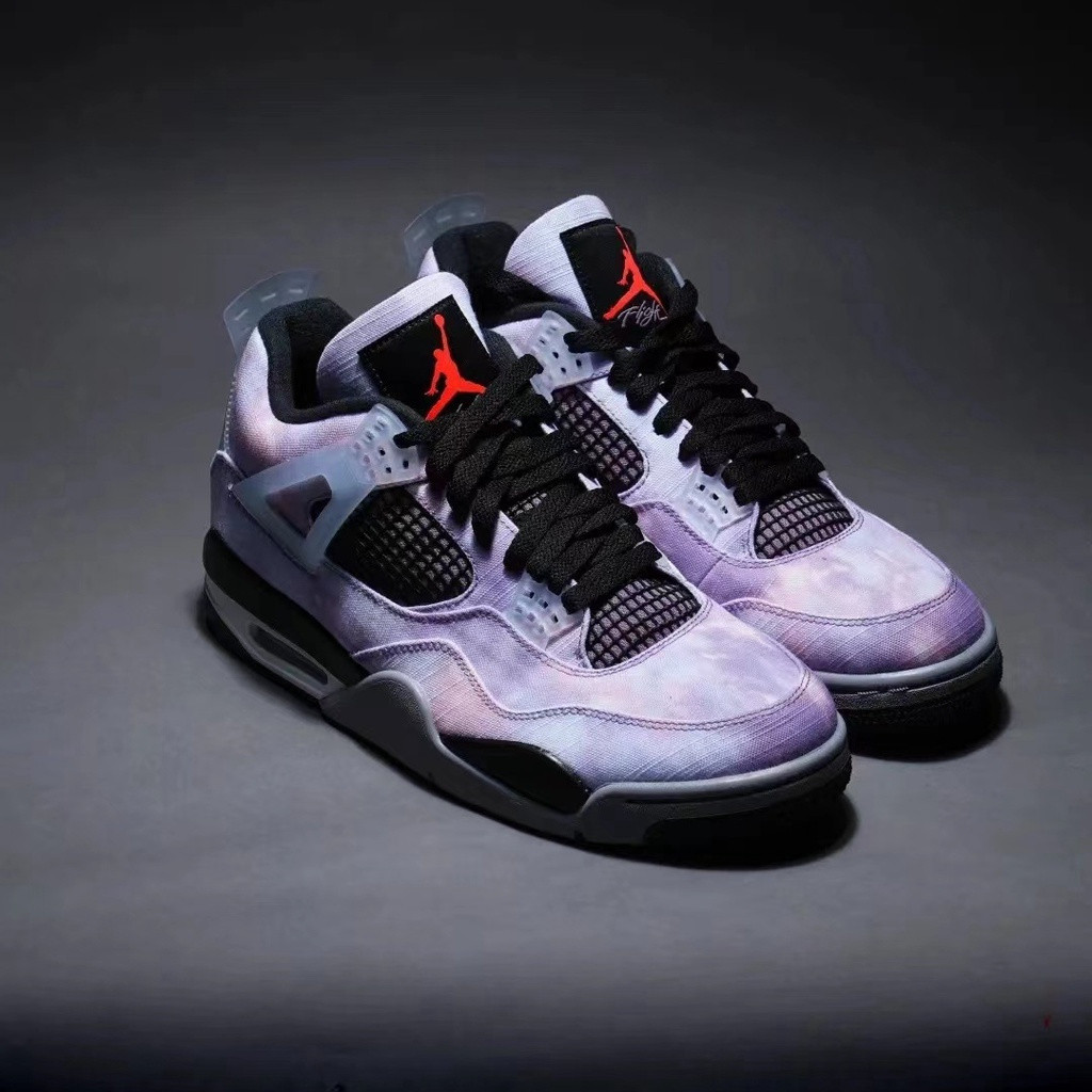 Ua Sneakers Korean A Jordan 4 Retro Zen Master Lowcut Mens Basketball ...