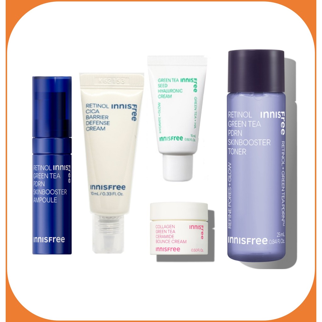 [SAMPLE] innisfree Sample Series(Collagen Green Tea, Retinol Cica, PDRN ...