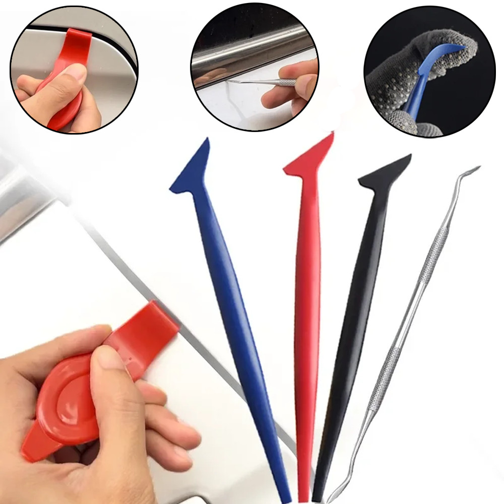 Tint Clean Tool Car Stickers Micro Squeegee Scraper Hardness Wrap Vinyl ...