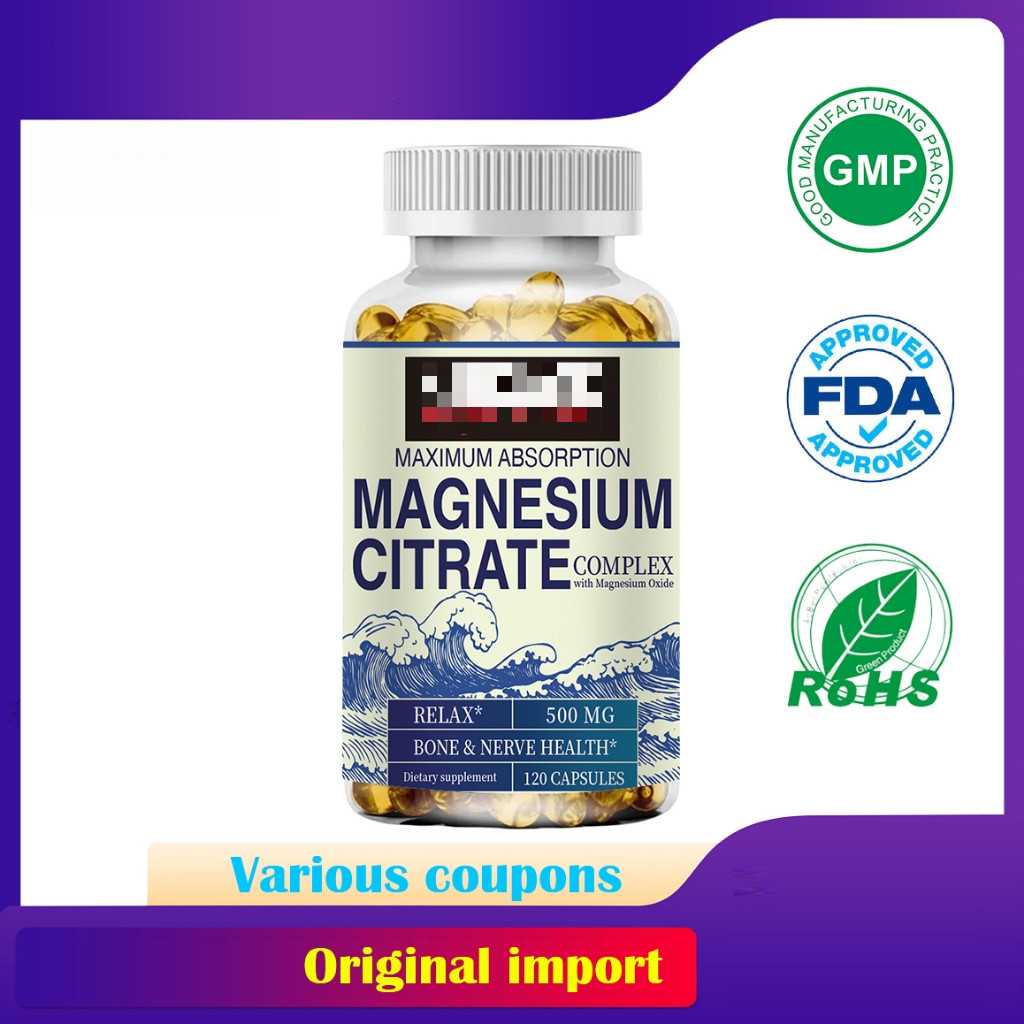 Magnesium Citrate Complex 500 mg For Prevent kidney stones and treat ...