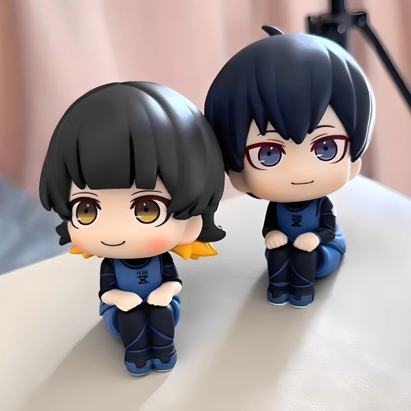 Q Version Blue Lock Anime Figure Look Up Isagi Yoichi/Nagi Seishiro ...