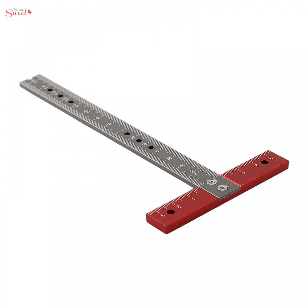 【SWTDRM】Aluminum Alloy T Shaped Ruler Perfect for Accurate Measurements ...