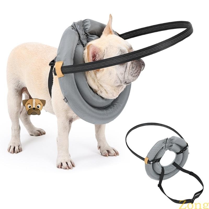 ZONG Safety Blind Rings Collar Harness for Visually Impaired Dog Soft ...