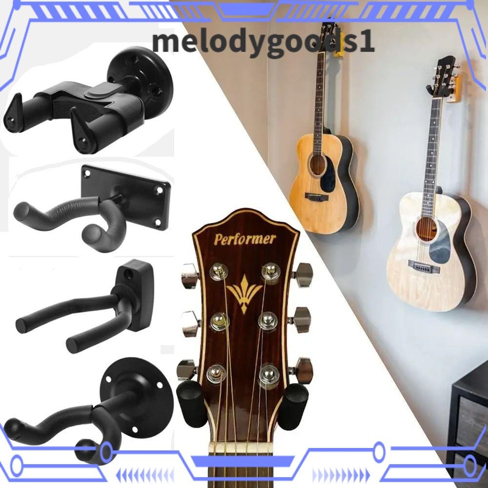 MELODYGOODS1 Guitar Hanger, Metal Wall Mount Musical Instruments Hook ...