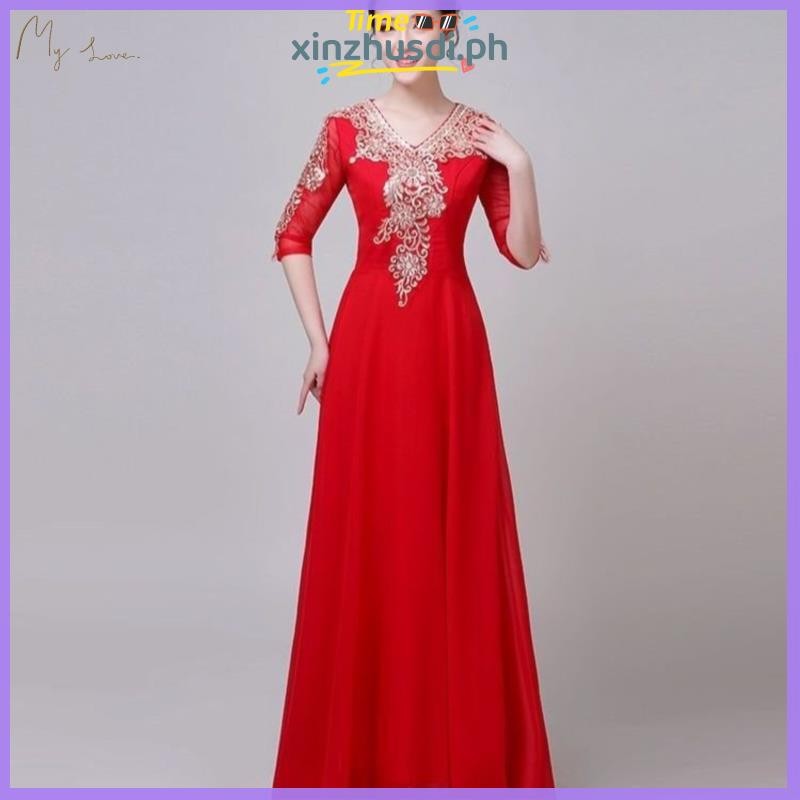 Party dress plus size Evening Dinner Gown elegant Performance Chorus ...