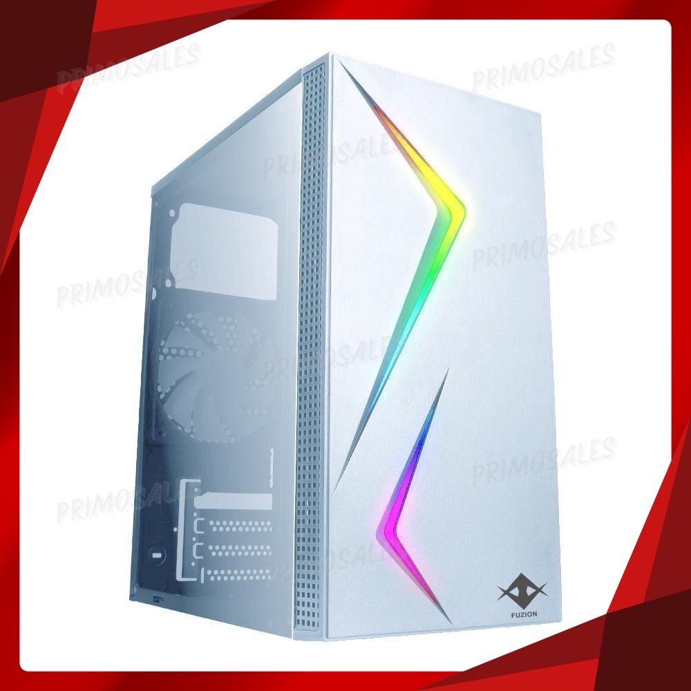 Fuzion 180M-6W Computer Case With Power Supply - ATX-700W-500 (Side ...