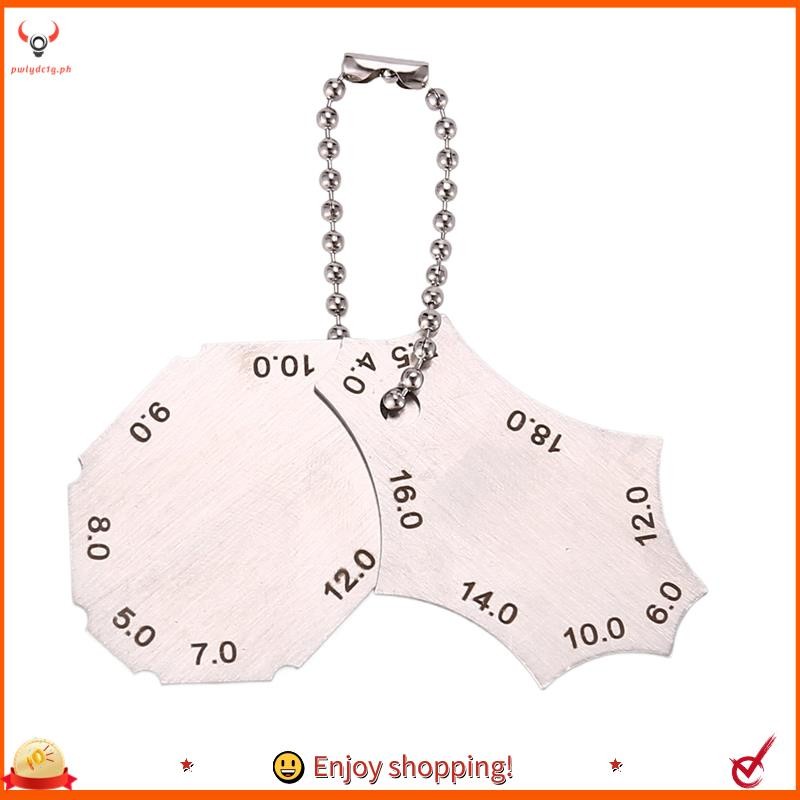 2Pcs Welding Gauge Key Weld Surface Joint Inspection Measure Tools ...