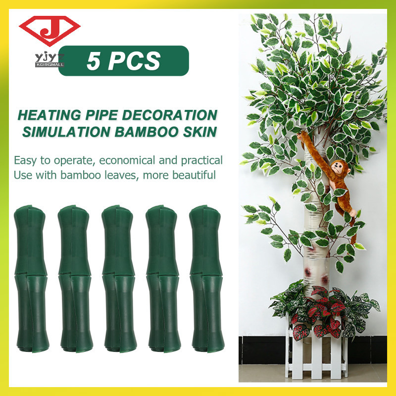 [READY STOCK] Faux Plant Simulated Bamboo Skin Insulated Pipe Tubing ...