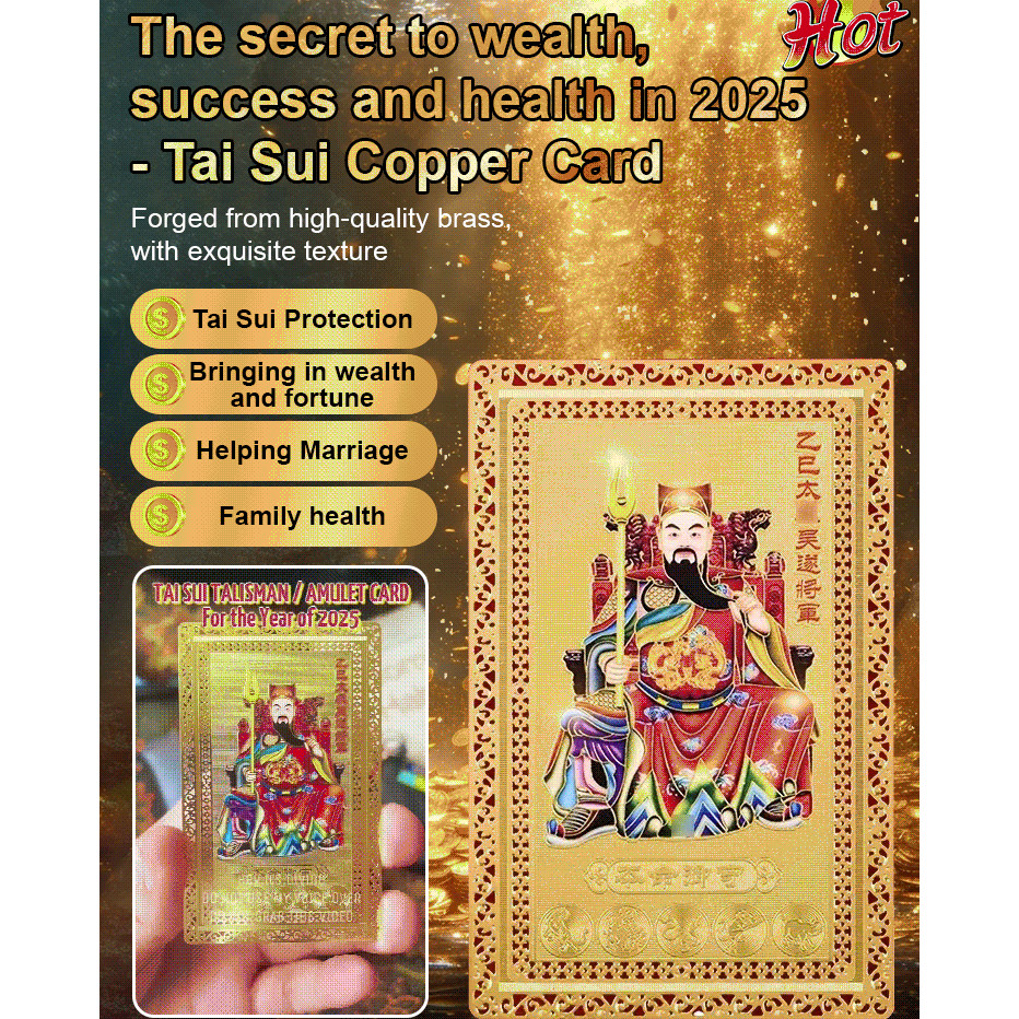 Metal Buddha Card metal card coins decorative Own Wealth Success ...