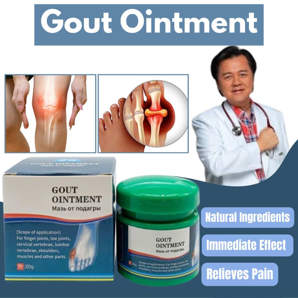 ARDIGI 20G Gout Knee Rayuma Foot Hand Finger Joint Uric Acid Medicine ...