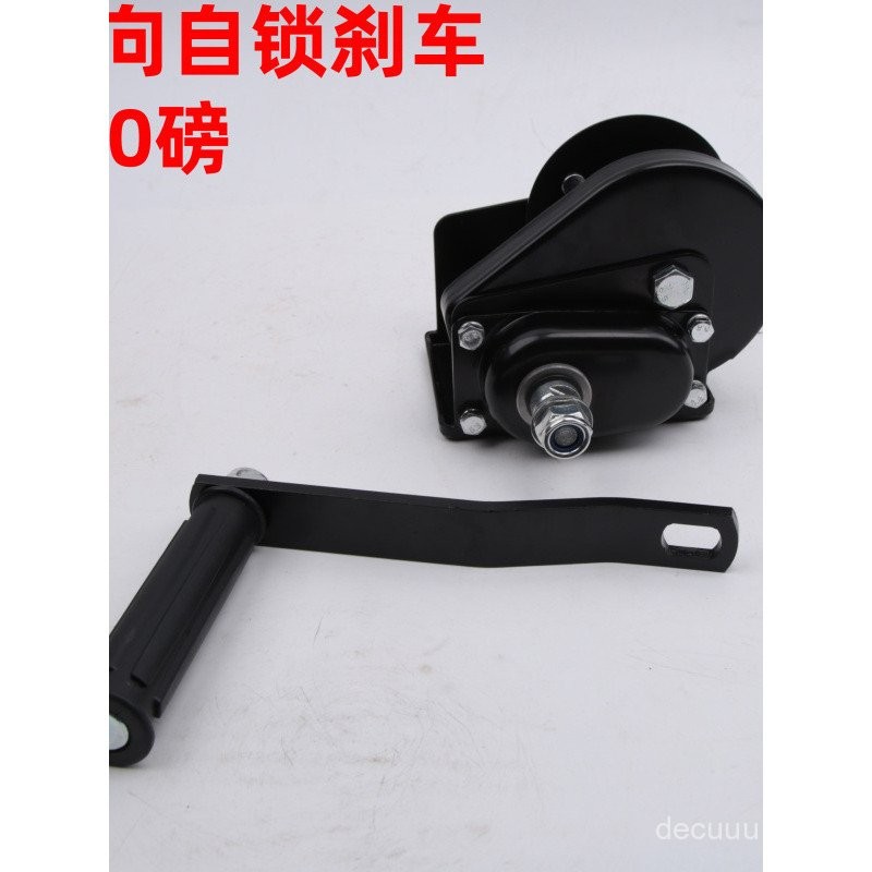 Self-locking Hand Crank Winch800Pound10Wire Rope Winch Brake Two-Way ...