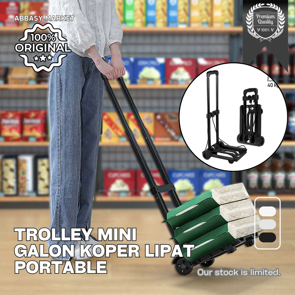 Mini Portable Hand Folding Trolley/Trolley Nahan Beba Gallon Trolley ...