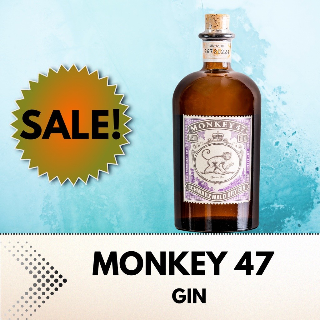 Monkey 47 German Dry Gin 500ml | Shopee Philippines
