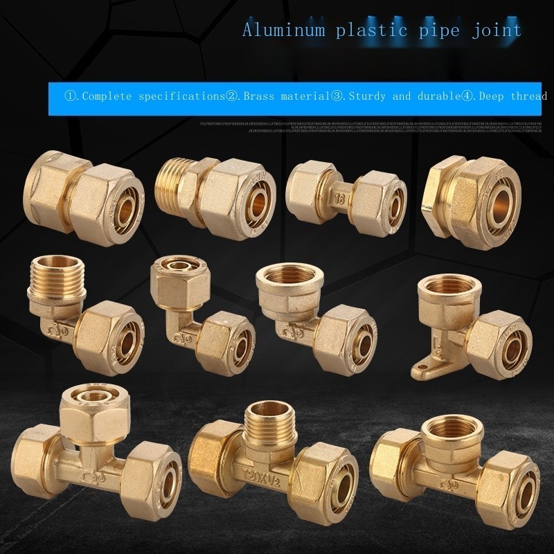 4 points 1216 natural gas aluminum-plastic pipe joint solar tube inner ...