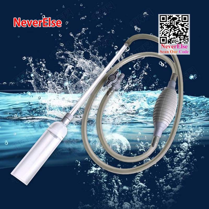 Semi-automatic absorber aquarium water changer, vacuum fishes poop ...