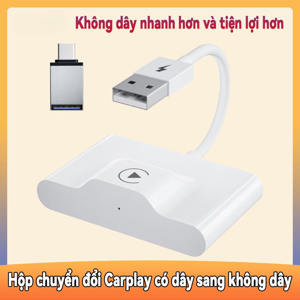 Original Carplay wired to wireless car AI BOX car conversion BOX with ...