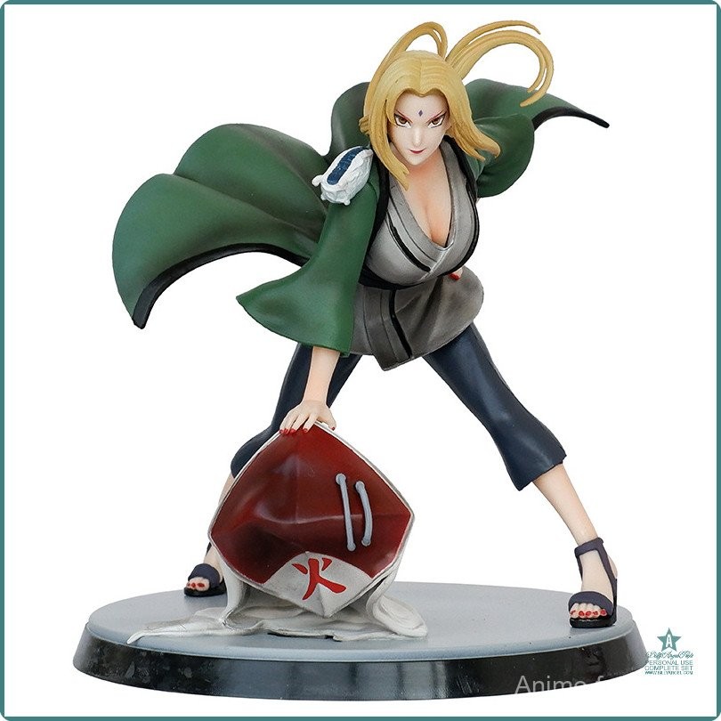 14CM Anime Naruto Shippuden Tsunade Kizuna Relation Battle Ver. PVC ...