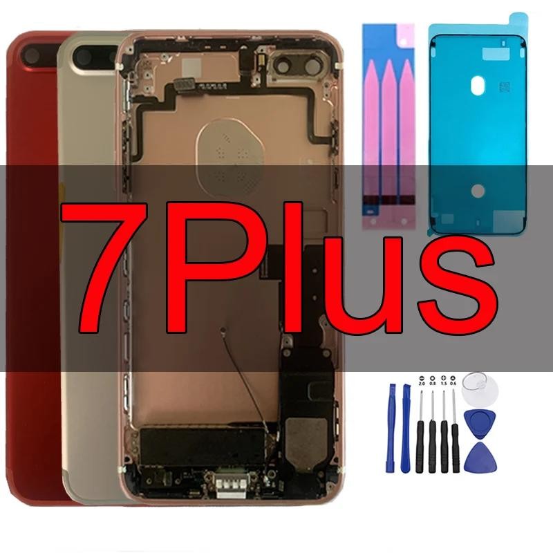 Pre mounted Full housing For iPhone 7Plus 7+ 5.5 Battery Back Cover ...