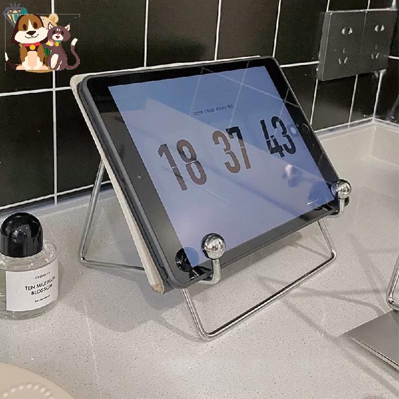 Multipurpose metal tablet stand, simple wire stand, magazine rack, home ...