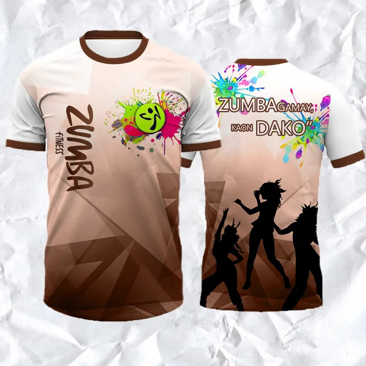 2025 Zumba Wear Sublimation Shirt Breathable Uniform T-Shirt for Women ...