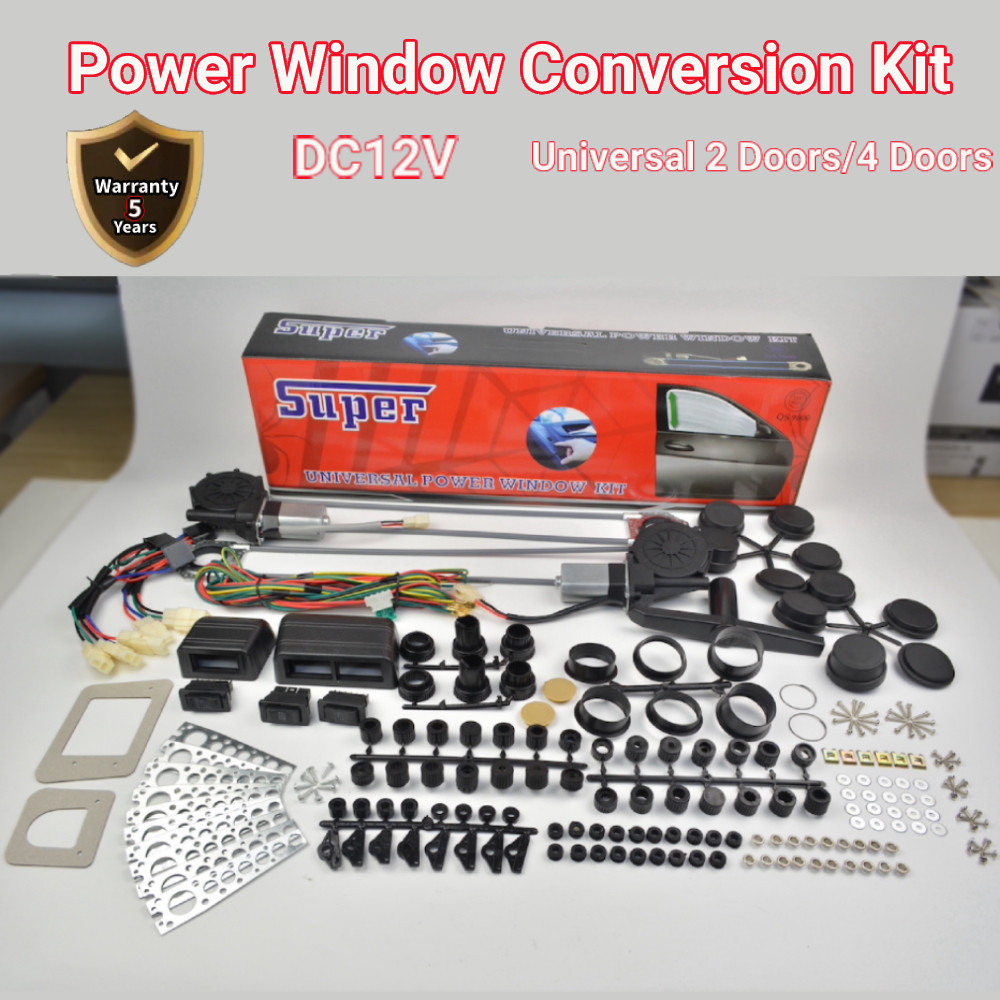 2/4 Doors Universal DC12V Car Electric Window Power Window Conversion ...