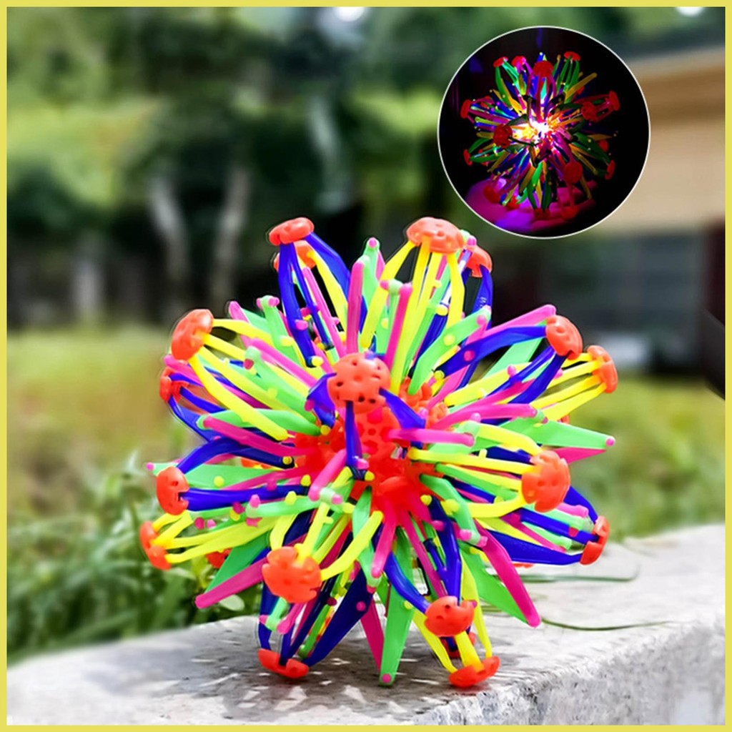Expandable Magic Ball Colorful Inflatable Puzzle Ball Expandable Balls ...