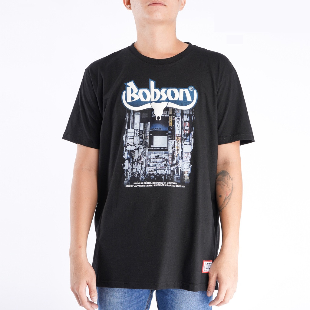 Bobson Men's Basic Tees Regular Fit (Black) T Shirt for Men | Shopee Philippines