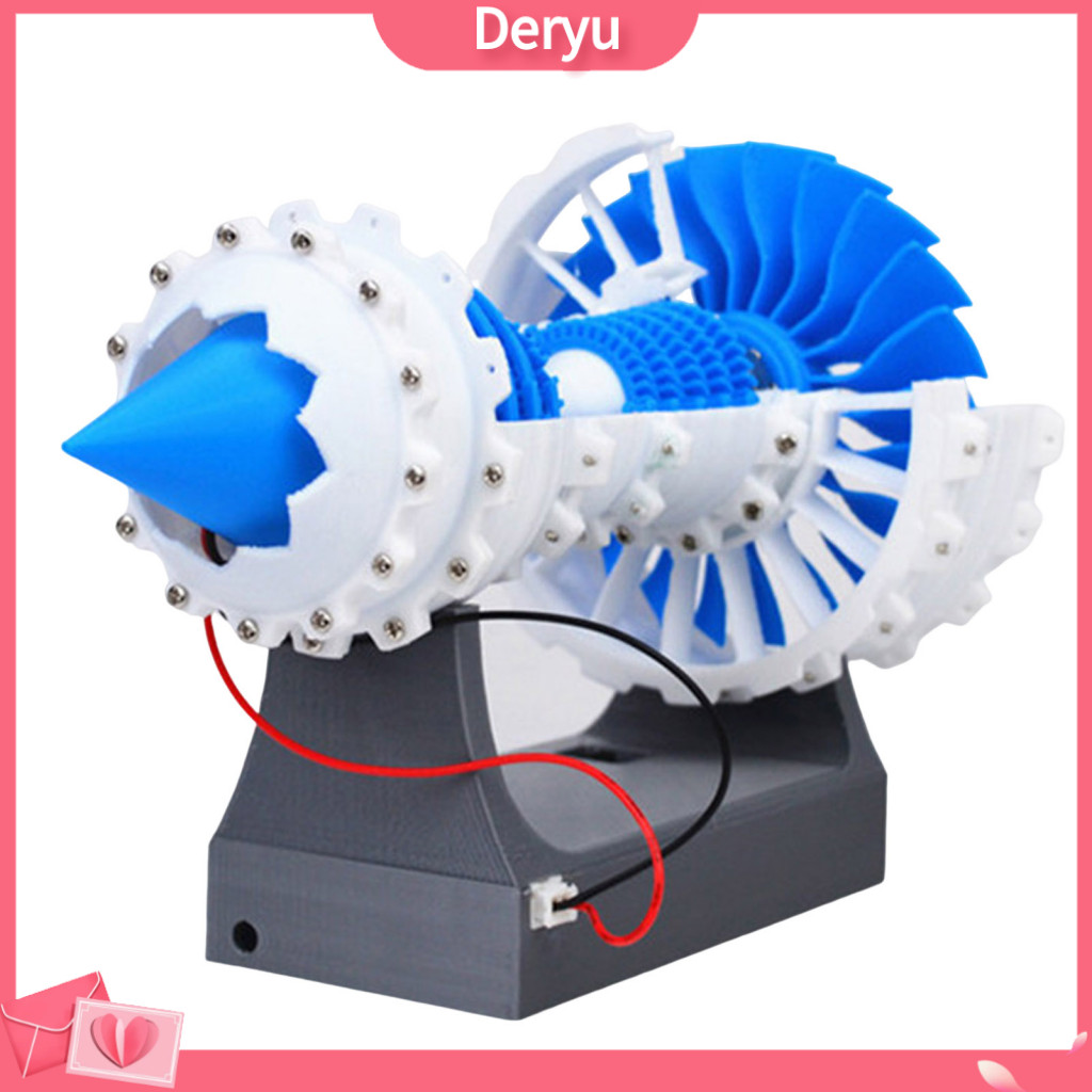 {Deryu} Advanced 3d Printed Engine Model Educational Aviation Turbofan ...
