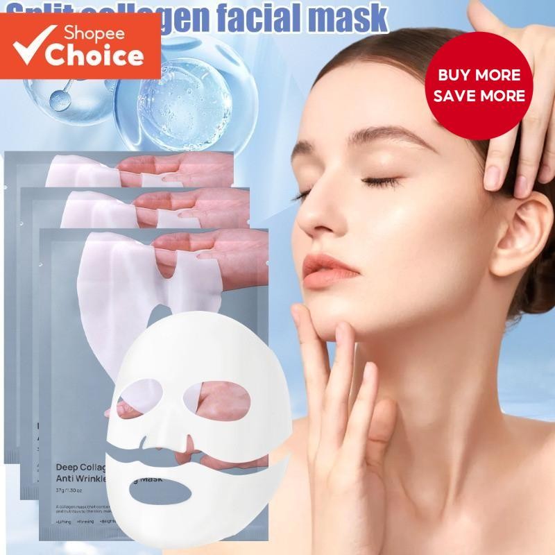 Biological Collagen Split Facial Mask For Deep Moisturizing And Firming ...