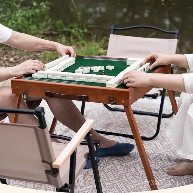Trendy Mahjong Table Mahjong Student Camping Mahjong Table Fully ...