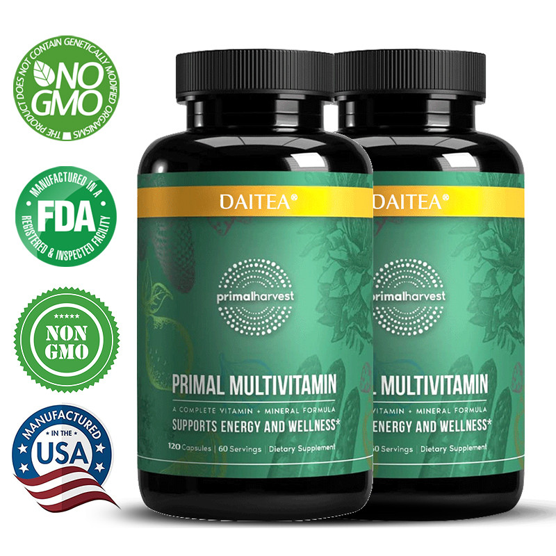 Daitea PRIMAL MULTIVITAMIN Supplement Contains A Variety of Essential ...