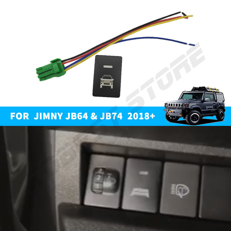Jimny JB74 Accessories Switch for Suzuki Jimny Gen4 JB64 JB74 2018 2019 2020 2021 2022 2023 Spot ...