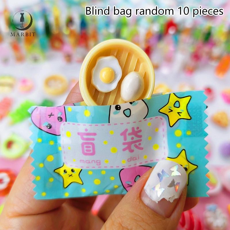 Marbit 10Pcs Creative Mini Blind Bag Random Kawaii Blind Box Surprise ...