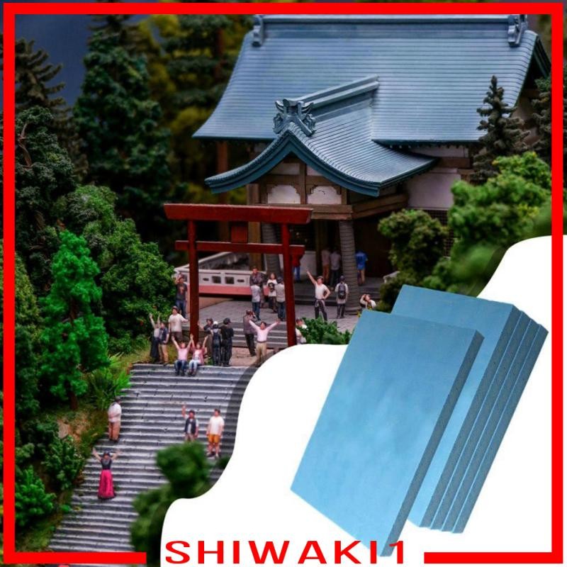 [Shiwaki1] Set of 5pcs Foam Slab Board DIY Sand Table Toys Building ...