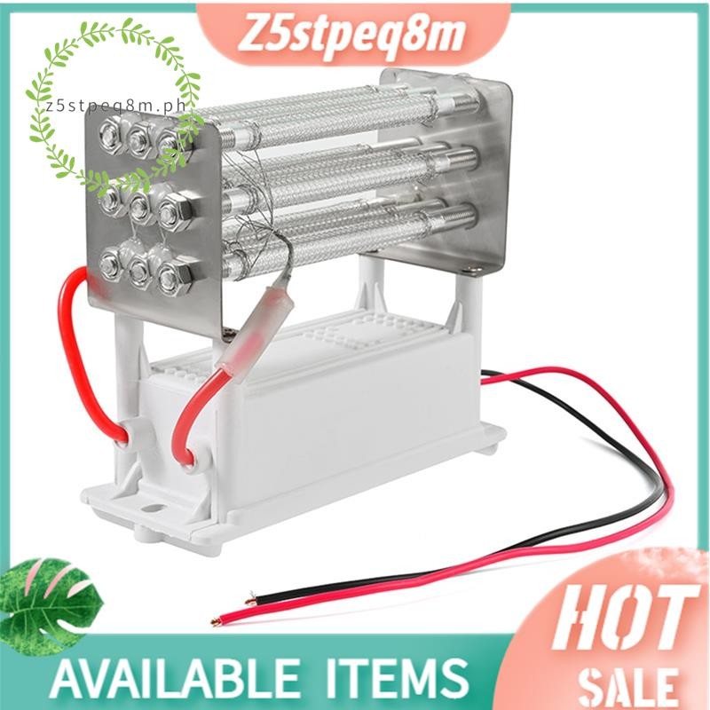 36G Ozone Generator Air Purifier Quartz Tube Air Ozonator Stainless Steel Electrode Ozonizer Air ...