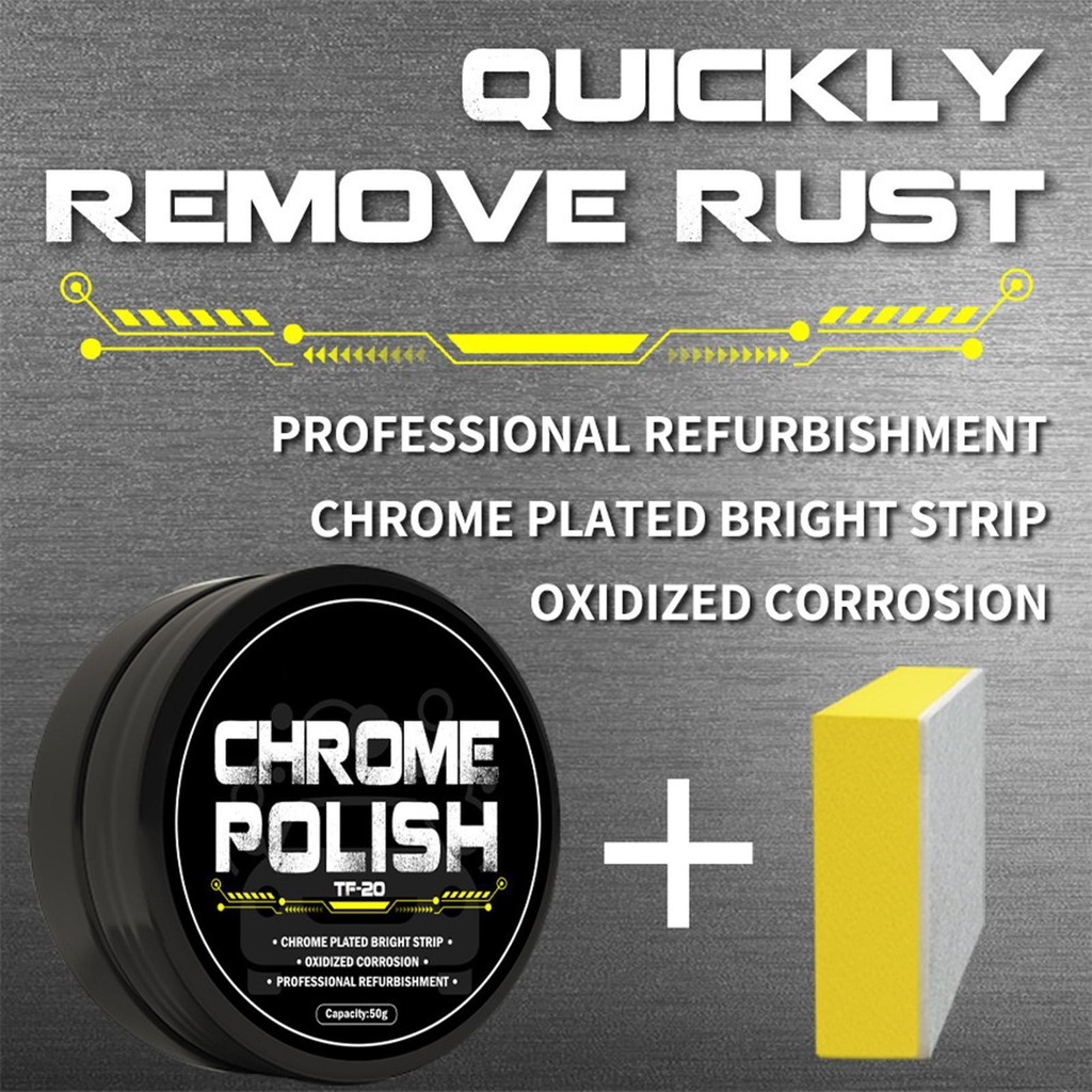 Wheel Polish Car Emblem Metal Cleaner Polishing Compound Headlight ...
