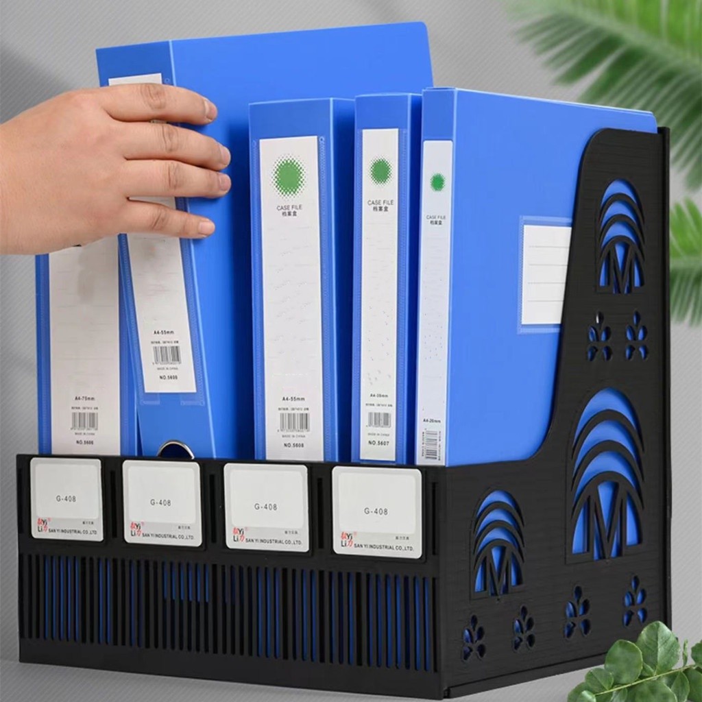 File Folder Box Long Paper Organizer Document Organizer File Storage ...