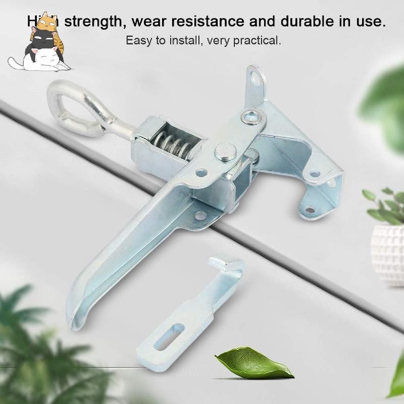 Hook Lock Latch Buckle Galvanized Iron Adjustable Safety Fastener ...