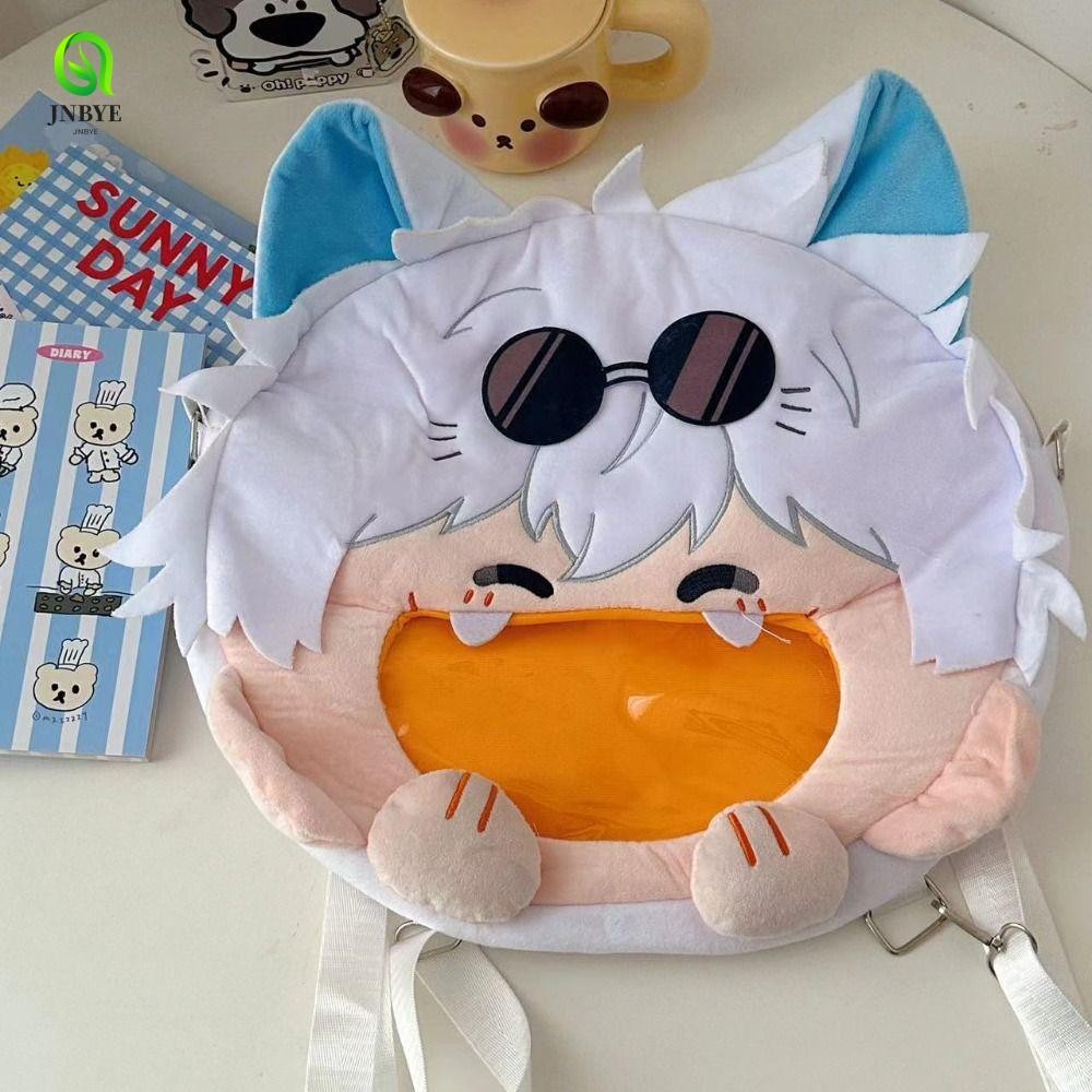 JNBYE Jujutsu Kaisen Bag, Japanese Anime Kawaii Satoru Gojo Itabag ...