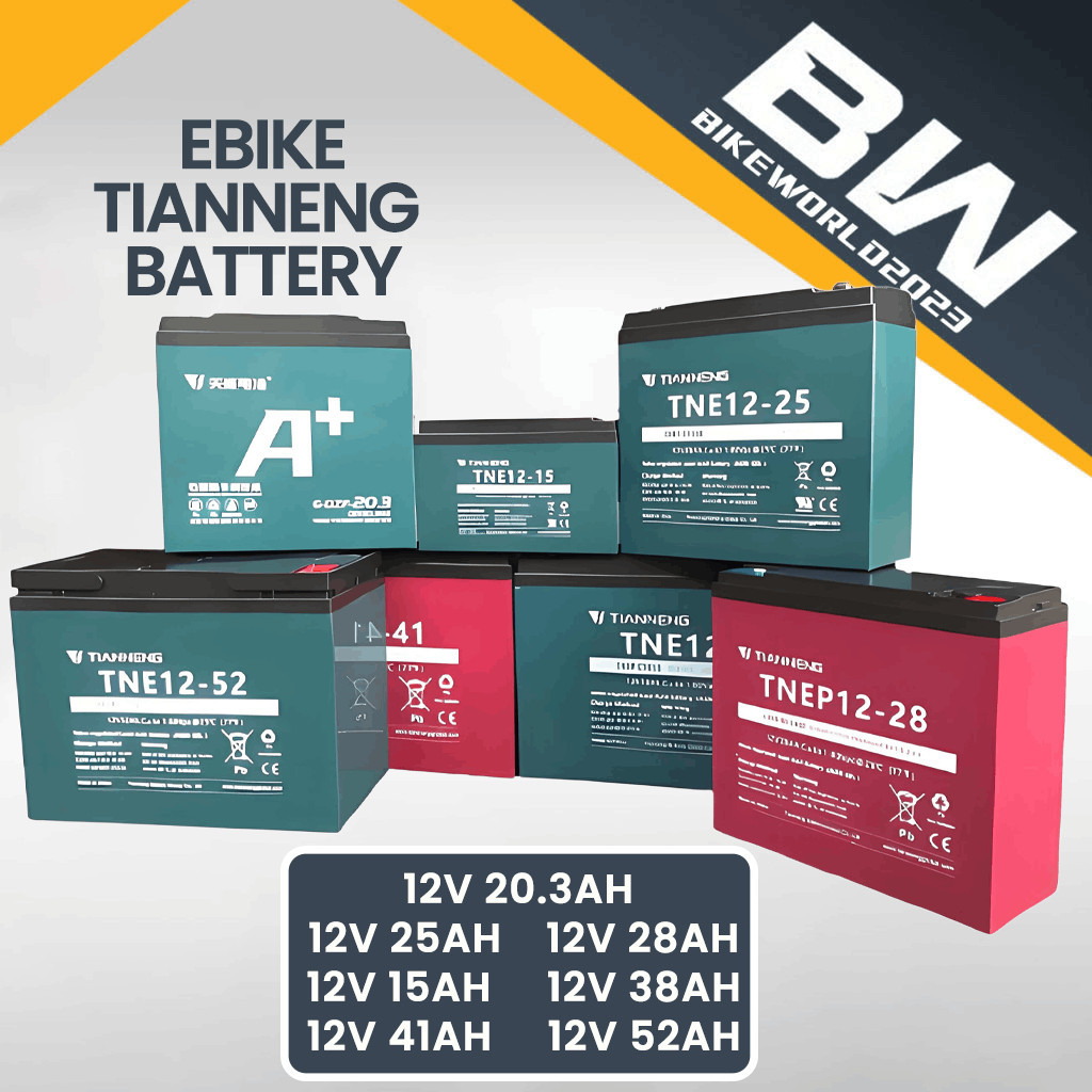 Battery Ebike 12v25ah 12v28ah compatible with 12v20ah DEEP CYCLE AGM ...